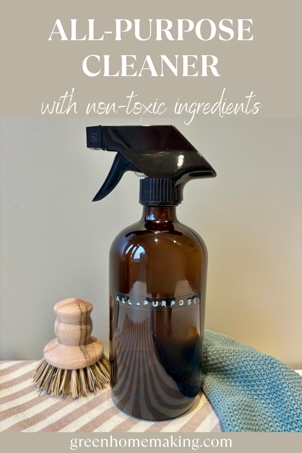 Homemade All-Purpose Cleaner Recipe - Green Homemaking