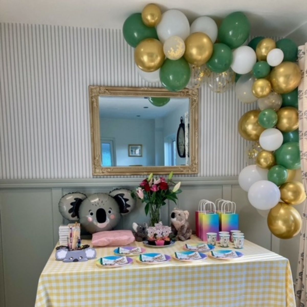 Koala Birthday Party Theme - Green Homemaking