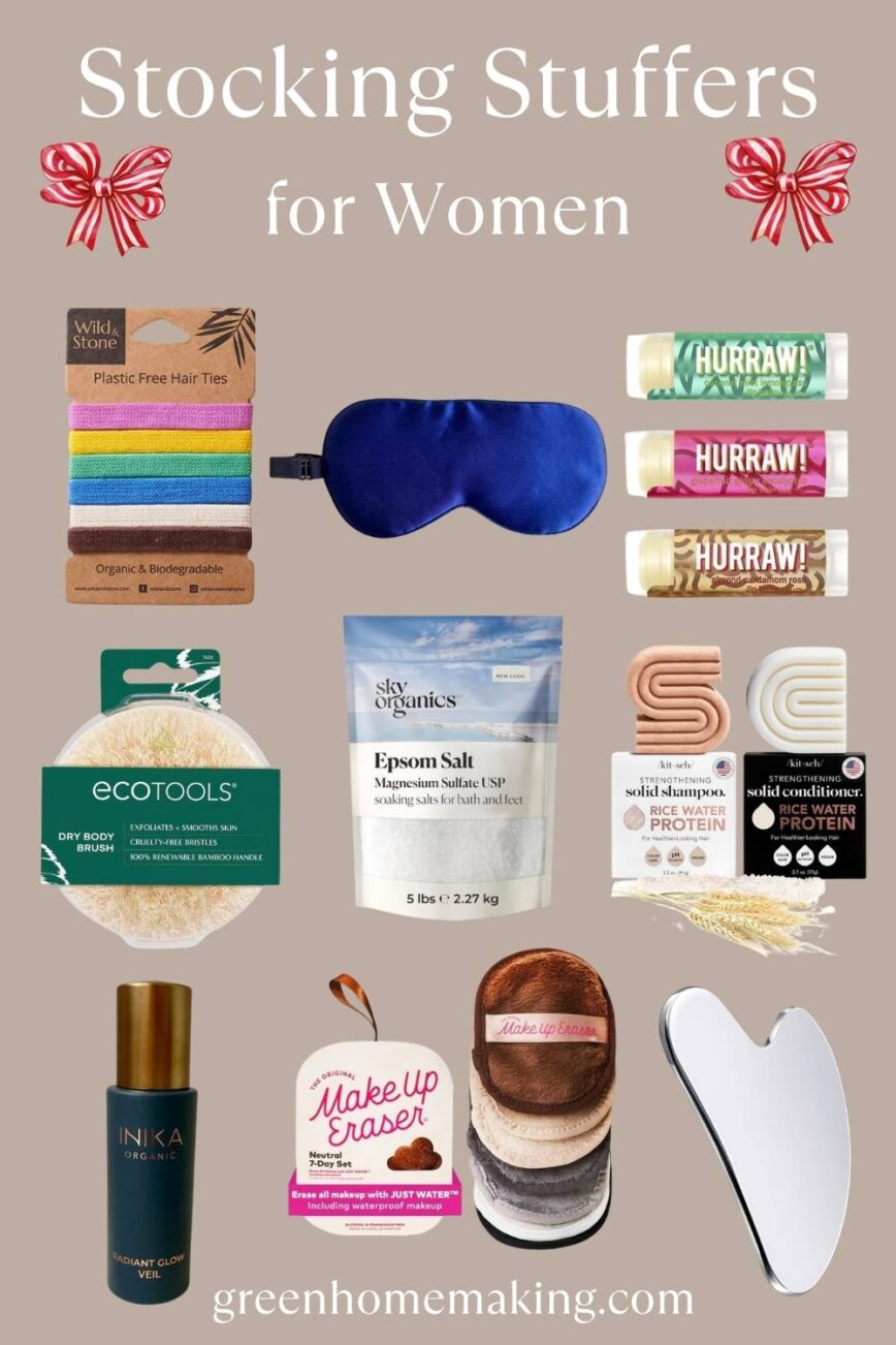 Christmas Stocking Fillers for Women - Green Homemaking