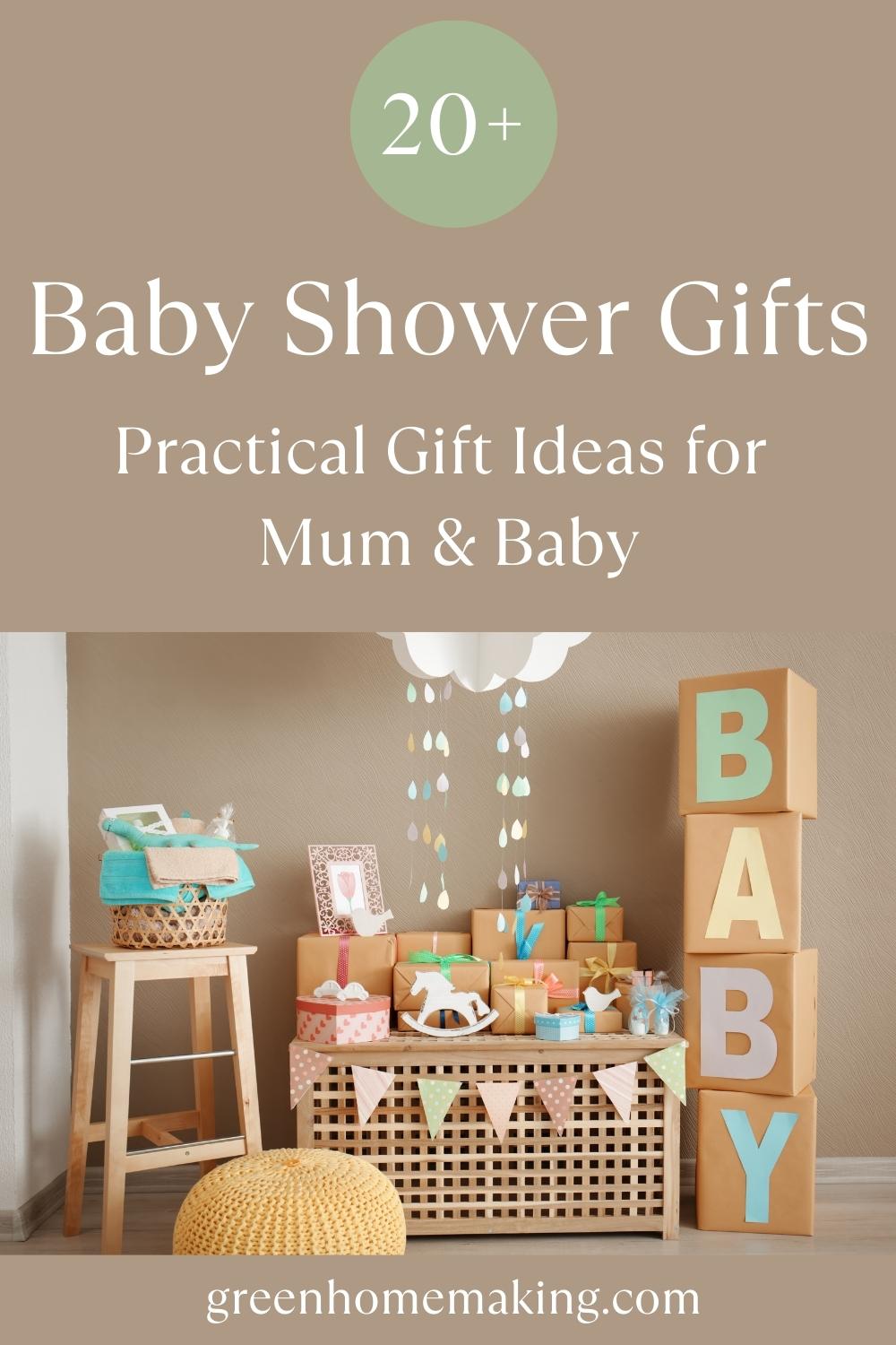 Baby Shower Gifts - Green Homemaking