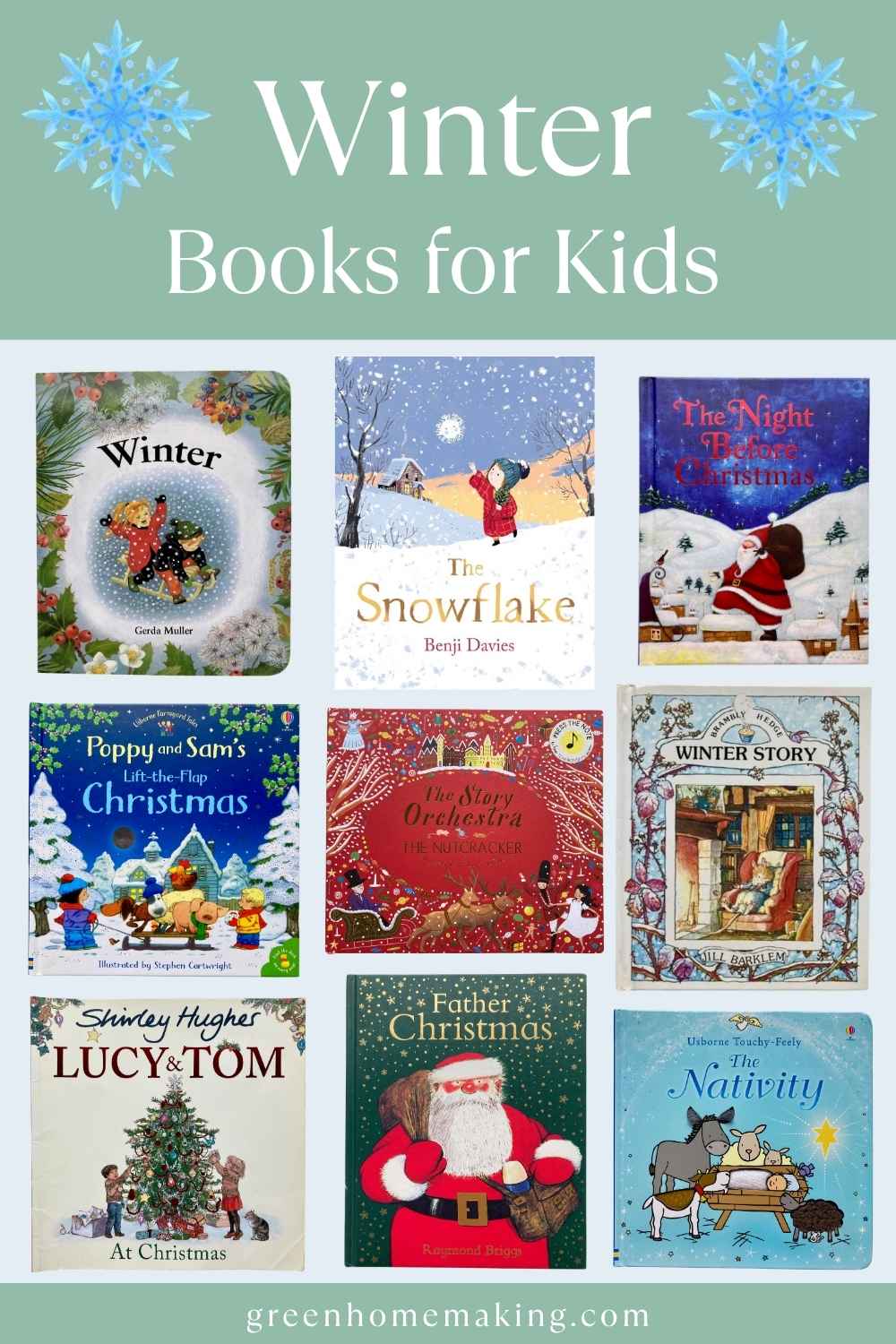 Winter Books for Kids - Green Homemaking