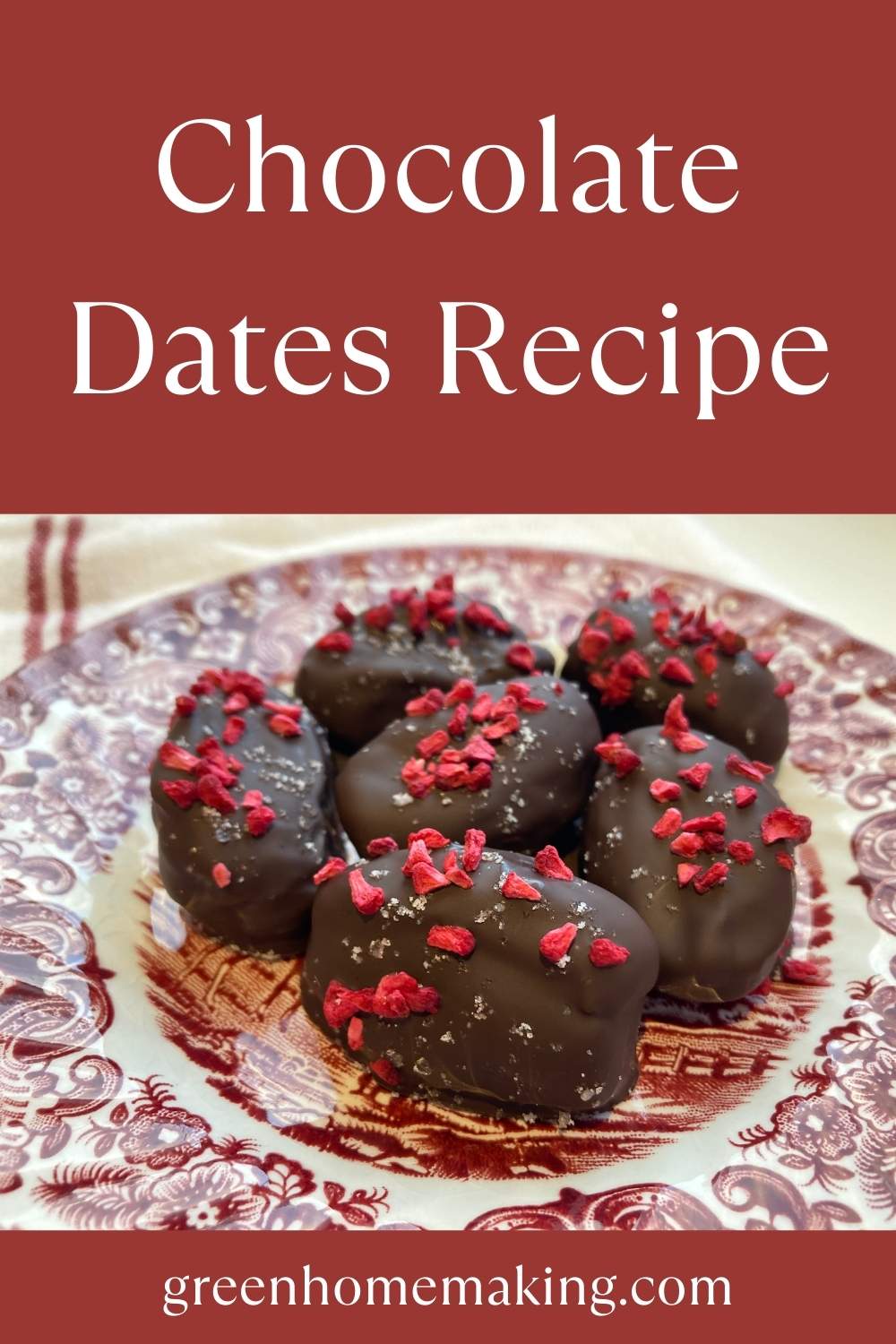 Chocolate Dates - Green Homemaking
