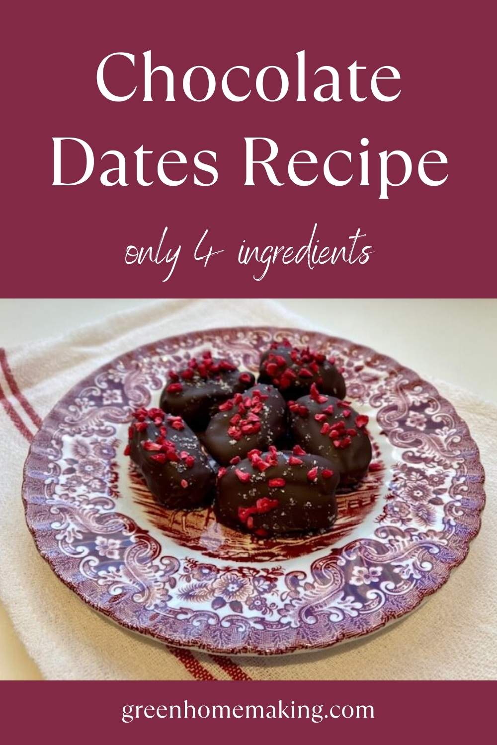 Chocolate Dates - Green Homemaking