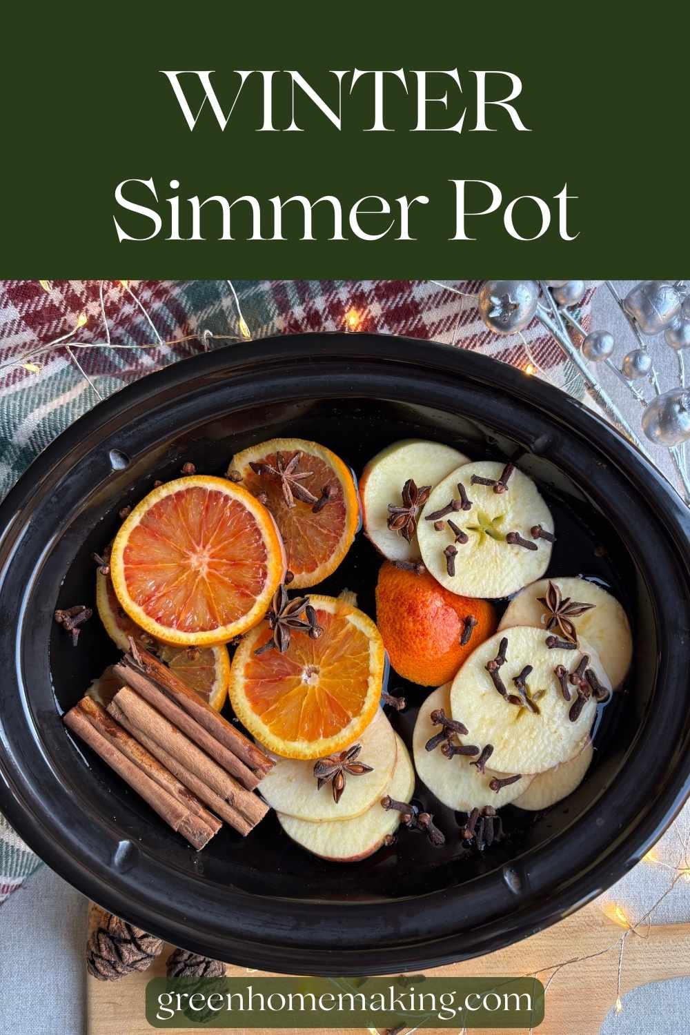Winter Simmer Pot - Green Homemaking