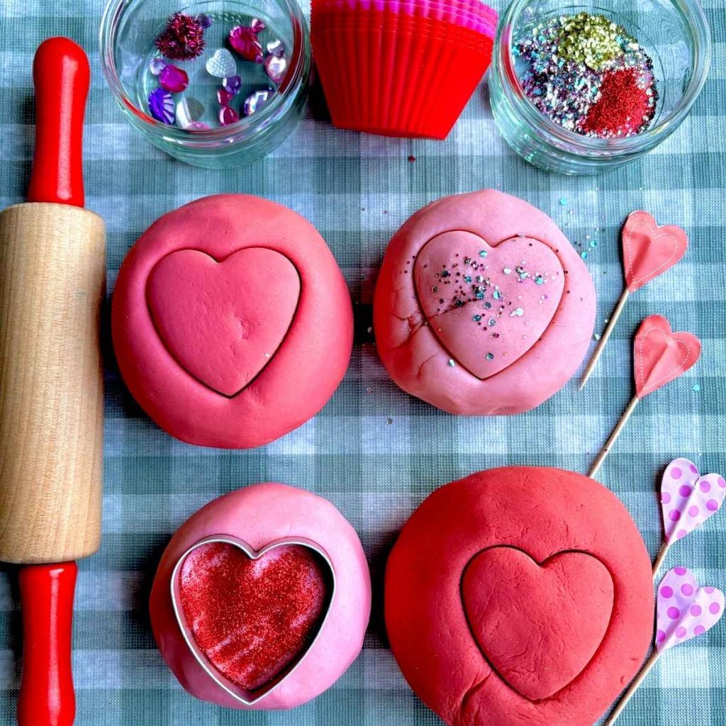 Valentine’s Day Playdough - Green Homemaking