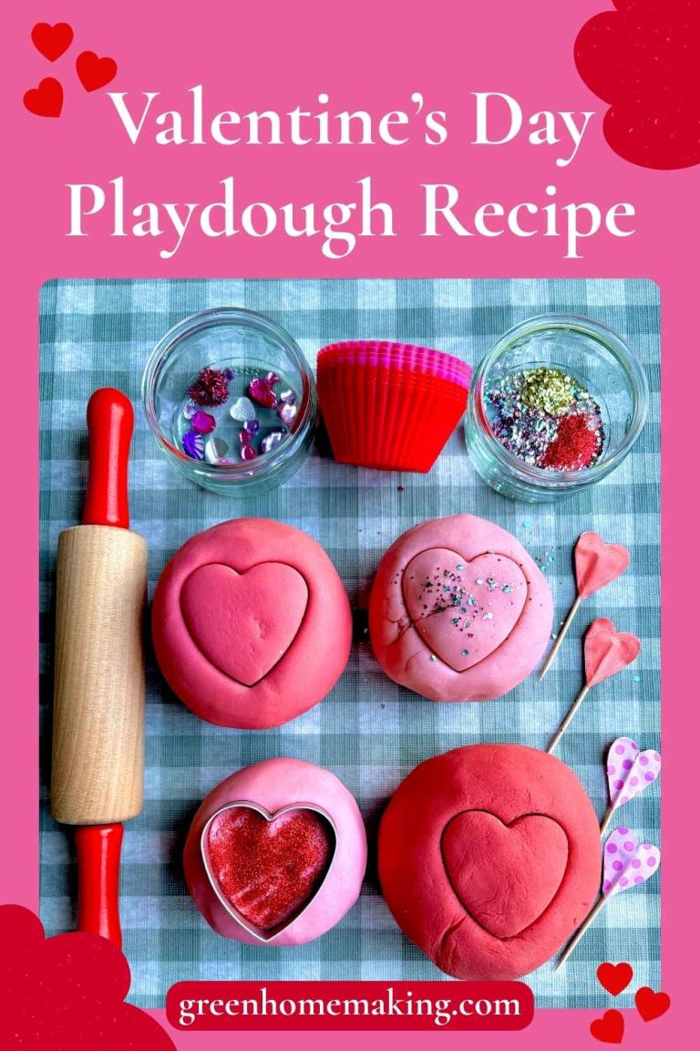 Valentine’s Day Playdough - Green Homemaking